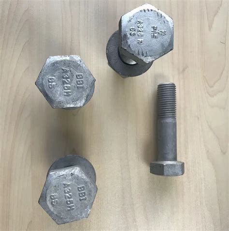 Hot Dip Galvanized Long Size Astm A325 A490 Heavy Hex Structural Bolt