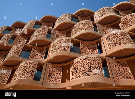House Facade Masdar City Urban Development Project First Emission Free Eco City Emirate Of