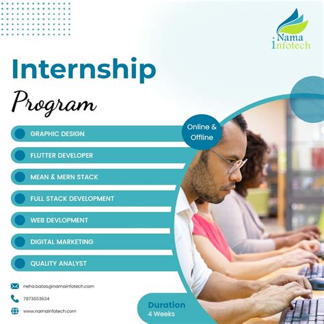 Nama Infotech On Linkedin Connections Internship Benefits Location