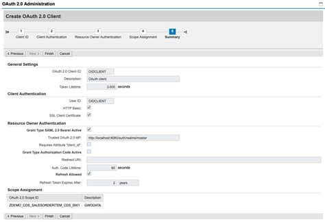 OAuth Configuration 6 Configure OAuth 2 0 Client It S Full Of Stars