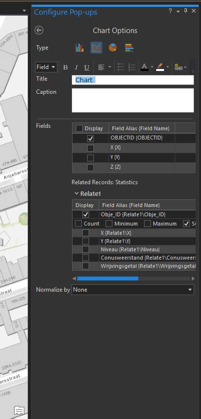 Making Chart With Related Table Using Arcgis Pro Geographic