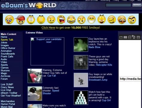 Ebaums World Was The Homepage Of My Day Rnostalgia