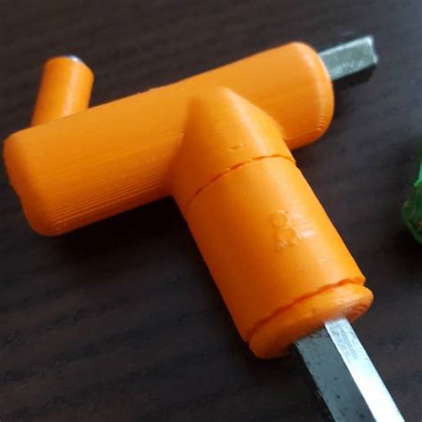 Download Stl File Advanced Hex Key Handle 4 • 3d Printer Template ・ Cults