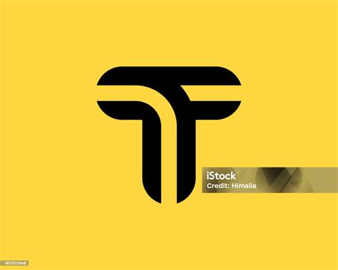 추상적인 문자 T 미니멀리즘 스타일 로고타입 다채로운 다이나믹 아이콘 로고 타입 크리에이티브 스트라이프 벡터 모노그램 로고에 대한 스톡 벡터 아트 및 기타 이미지 Istock