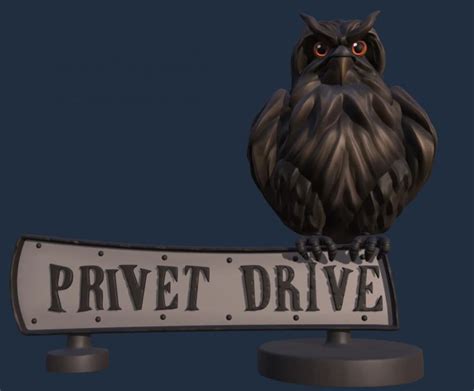 哈利波特3d打印模型 3d打印模型免费下载 Stl模型免费下载 Enjoying3d打印模型网