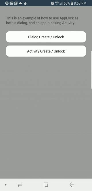 The Android Arsenal Lock Patterns App Lock