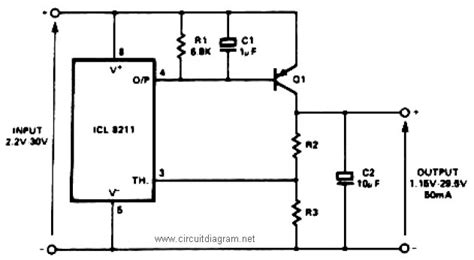 7812 Voltage Regulator Circuit Diagram