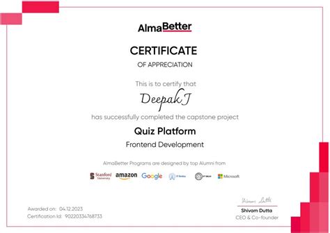 Deepak J On Linkedin Reactjs Quizapp Learningmadefun