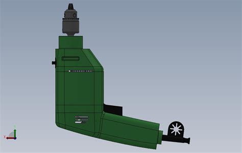 手电钻3dsolidworks 2010模型图纸免费下载 懒石网