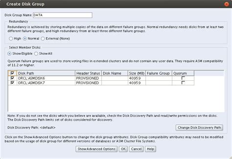 Инсталляция Oracle Rac 121 в Oracle Linux 67 Iscsi Asm Создание дисковых групп Asm