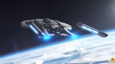 Star Trek Star Trek Nx 01 Class Refit In Space Wallpaper