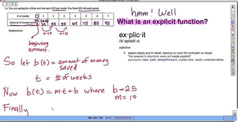 Explicit Formula Equation