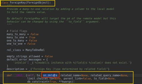 django在根据models生成数据库表时报 init missing 1 required positional argument on delete csdn博客