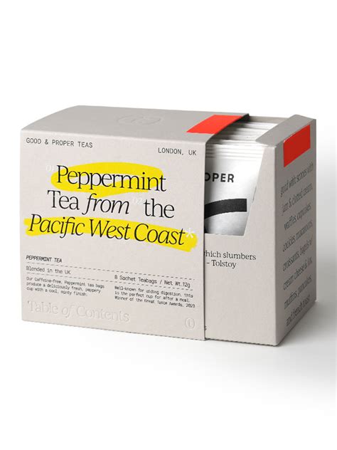 굿앤프라퍼 페퍼민트 티백 8입 박스 Eternal Journey