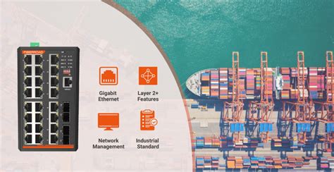 28 Port Din Rail Industrial Ethernet Switch Industrial Network