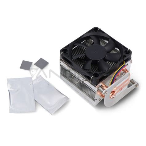 Argon Thrml Ventiliatorius Skirtas Raspberry Pi 5 Su Radiatoriumi Sidabras 60mm