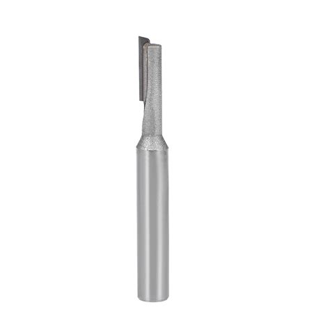 Router Bit 1 4 Shank 3 16 Cutting Diameter Straight Flute Carbide For Woodworking Carpentry