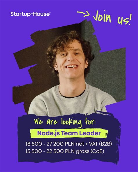 Startup House On Linkedin Joinourteam Nodejsjobs Nodedeveloper