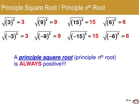 principal square root