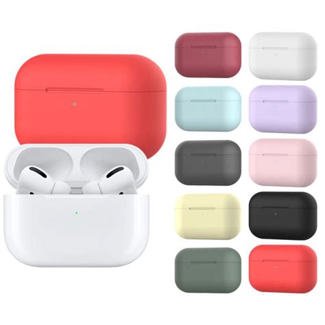 Silicone Case Cover Suitable For Airpods Pro Black