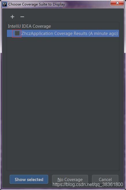 idea关闭coverage csdn博客