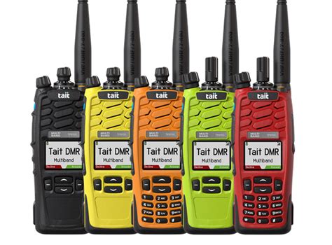 Tait TP9700 DMR Multiband Portables Logic Wireless