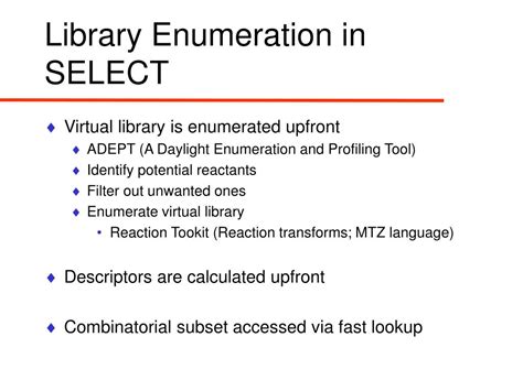Ppt A Multiobjective Approach To Combinatorial Library Design