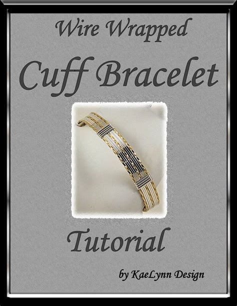 Wire Wrapped Cuff Bracelet Tutorial Etsy