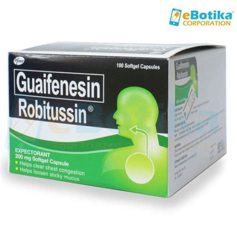 Robitussin Liqui Gel 100pcs Capsule For Dry Cough Lazada Ph