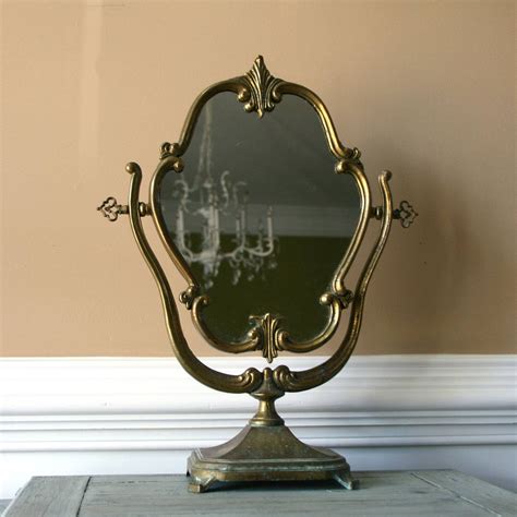 Antique Vanity Mirror Set At Phoebe Jensen Blog