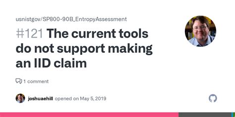 the current tools do not support making an iid claim · issue 121 · usnistgov sp800 90b