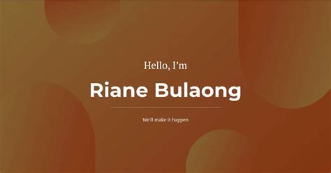 Riane Bulaong