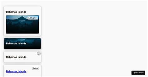 POC Card Codesandbox