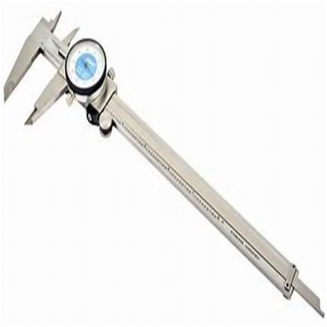 Analog Stainless Steel 1331 2115 Dasqua Dial Caliper For Industrial Accuracy 0 02 Mm At