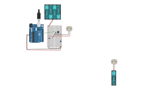 Circuit Design Single Direction Dc Motor Experiment Tinkercad