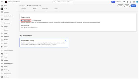 create an adobe analytics source connection in the ui adobe