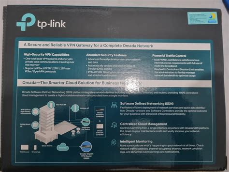 Tp-link Omada Er605 V2.0 Multi-wan Gigabit Vpn Router | Parcelamento ...