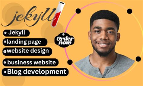 Build And Customize Your Professional Jekyll Websitelanding Pageblogportfolio By Ryandezign