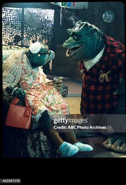 Dinosaurs Hurling Day Airdate May 10 1991 Sinclair News Photo
