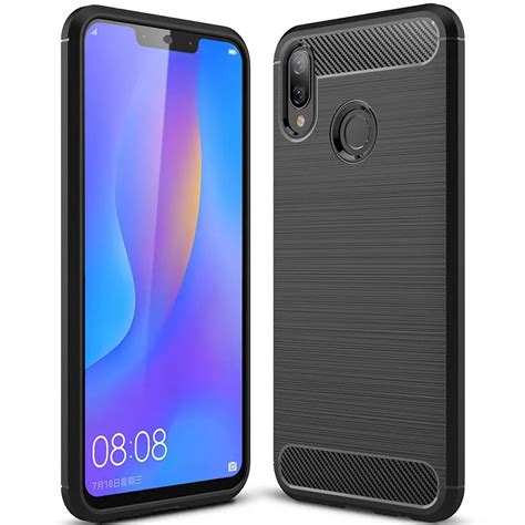 For Huawei Nova I Case Cover Luxury Shockproof Soft Tpu Silicone Back Cover Funda Coque For