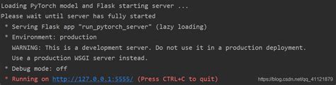 使用flask将pytorch模型部署在本地服务器 源码巴士