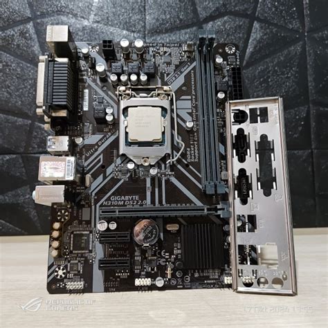 Jual Motherboard H310m And Processor Core I3 9100 I3 9100f Intel Lga 1151 Shopee Indonesia