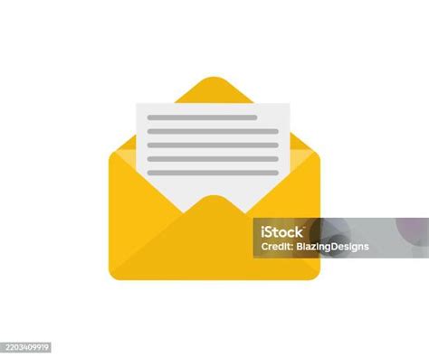 봉투 메일 열기 아이콘을 클릭합니다 메시지 또는 이메일 봉투 아이콘 편지 메시지 문서 벡터 디자인 및 일러스트레이션 계약서에 대한 스톡 벡터 아트 및 기타 이미지 Istock