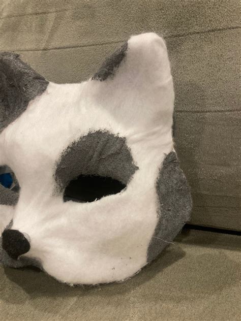 Hairless Cat Mask Cosplay Therian Mask Cat Mask Etsy