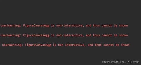 解决 `userwarning Figurecanvasagg Is Non Interactive And Thus Cannot Be