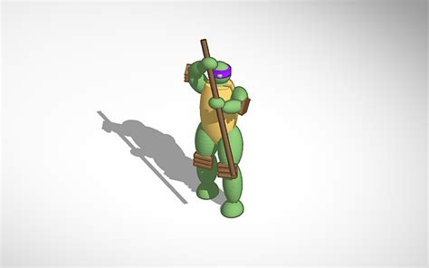 3d Design Donatello Ninja Turtles Tinkercad