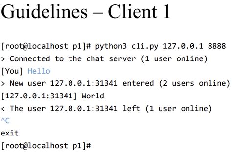 Solved Write A Simple Tcp Based Multi User Chat Application