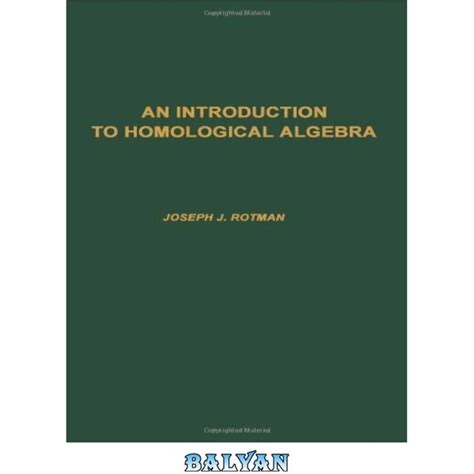خرید و قیمت دانلود کتاب an introduction to homological algebra ترب