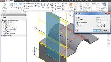 Sheet Metal Drawing In Inventor At Sharon Lyons Blog