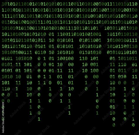 Binary Code Matrix Wallpaper